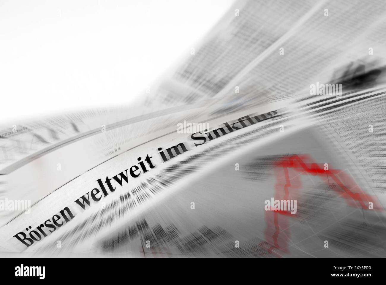 Stock market crash headline hi-res stock photography and images - Alamy