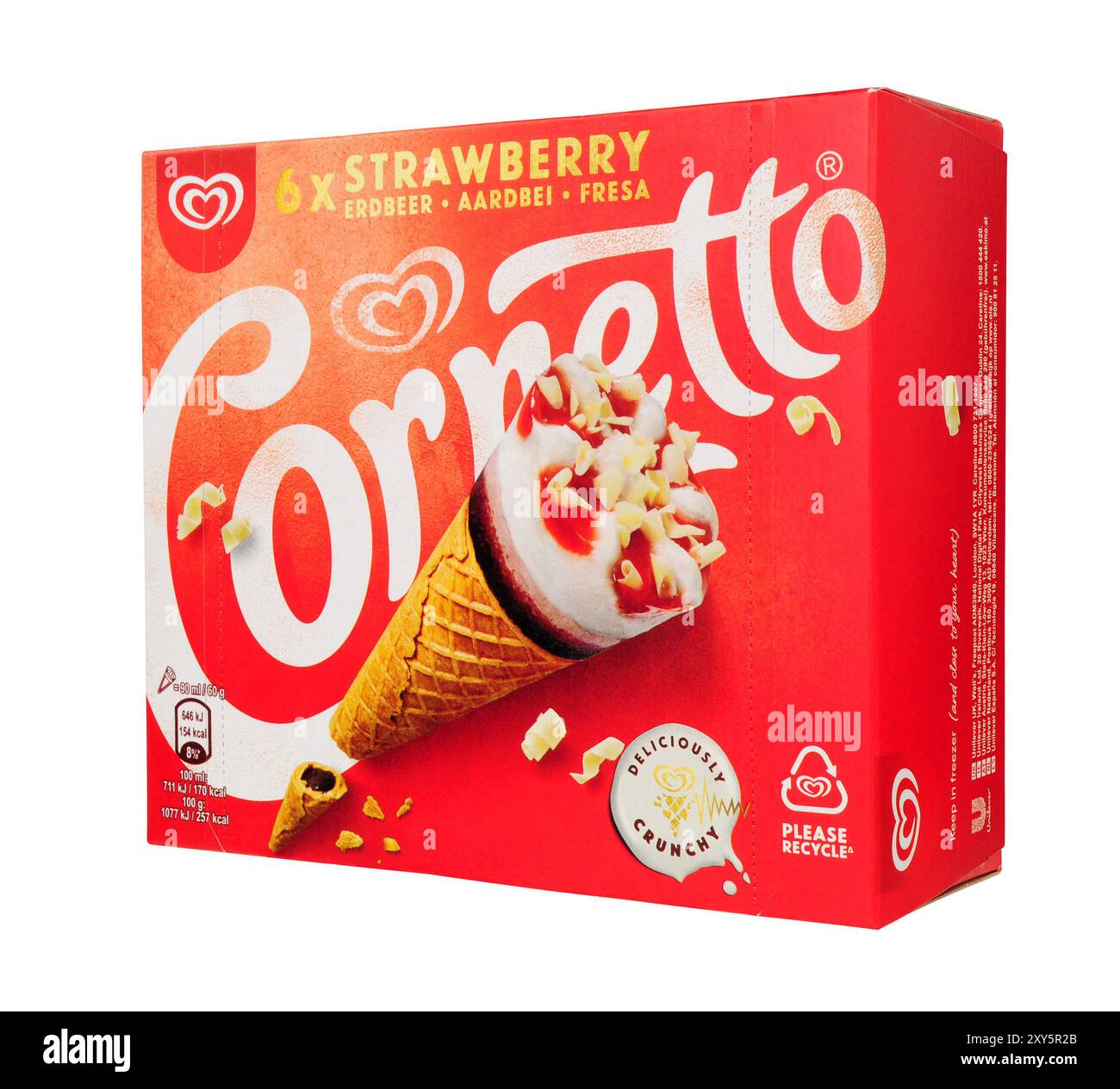 Cornetto ice cream hi-res stock photography and images - Alamy