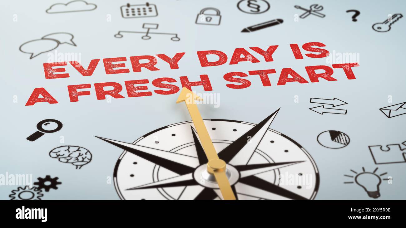 Every day is a fresh start hi-res stock photography and images - Alamy