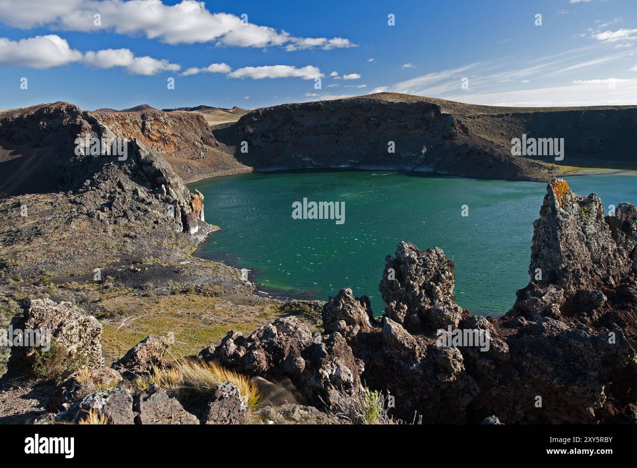 Laguna Azul, Patagonia, Argentina, South America Stock Photo - Alamy