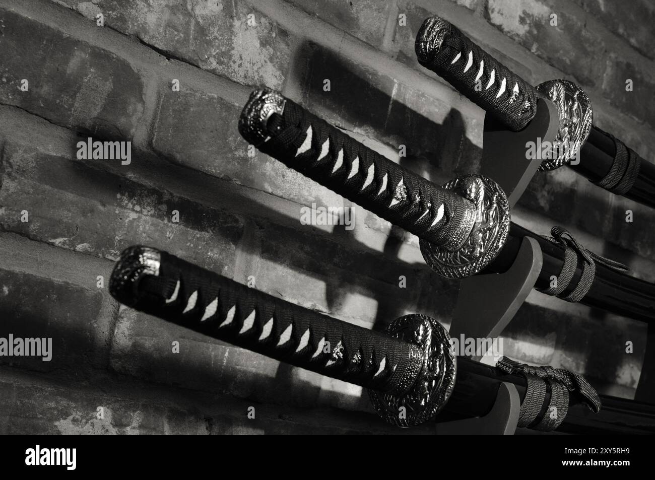 Samurai close up black and white hi-res stock photography and images ...