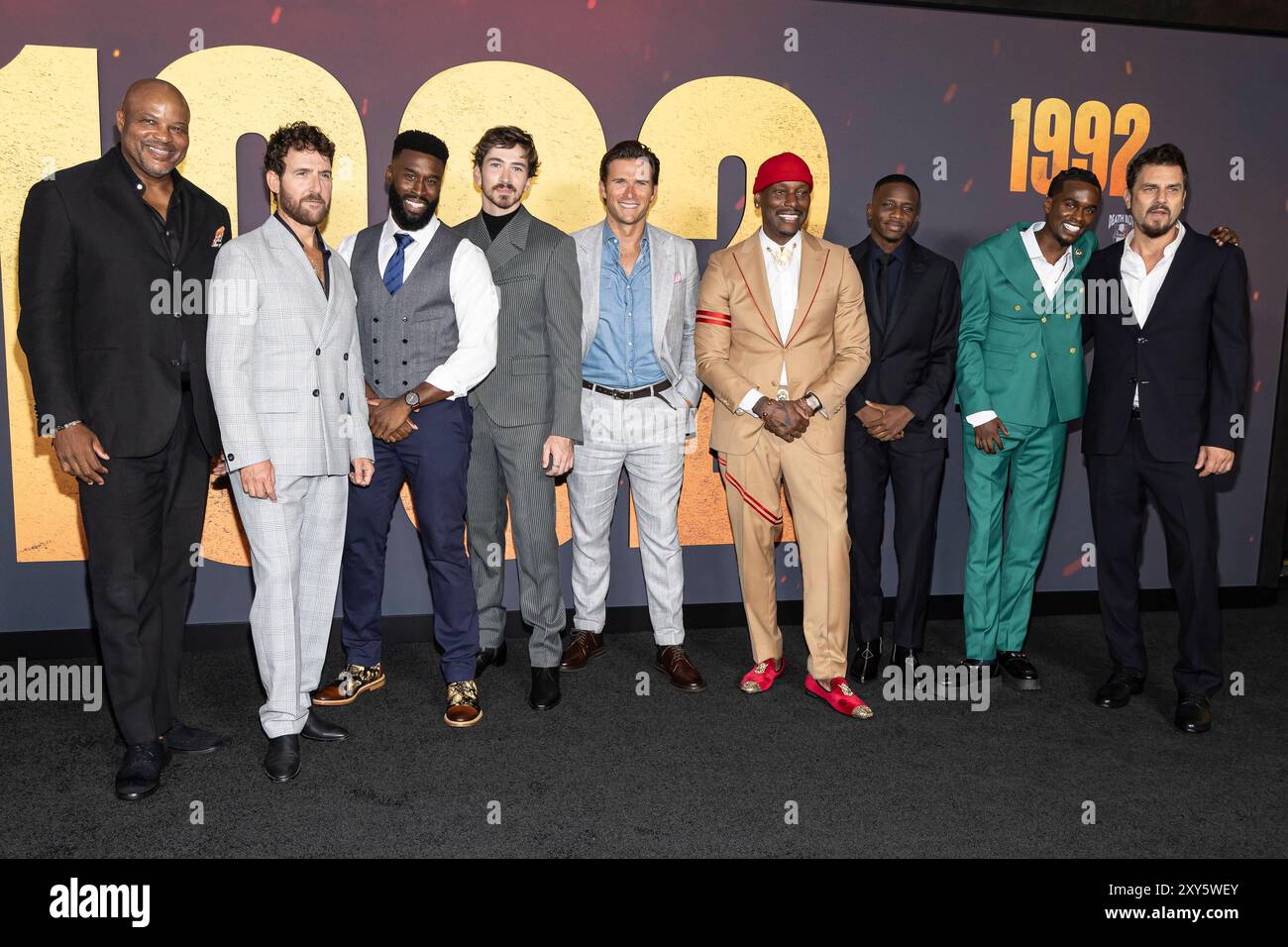 Los Angeles, USA. 27th Aug, 2024. Michael Beasley, Ori Pfeffer, Tosin ...