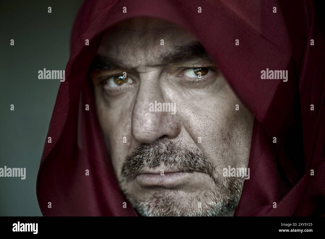 Man hood over head in hi-res stock photography and images - Alamy