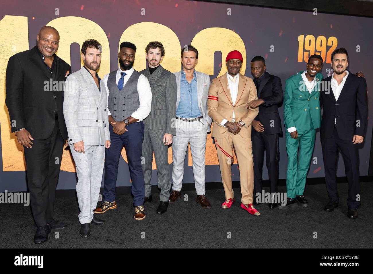 Los Angeles, USA. 27th Aug, 2024. Michael Beasley, Ori Pfeffer, Tosin ...