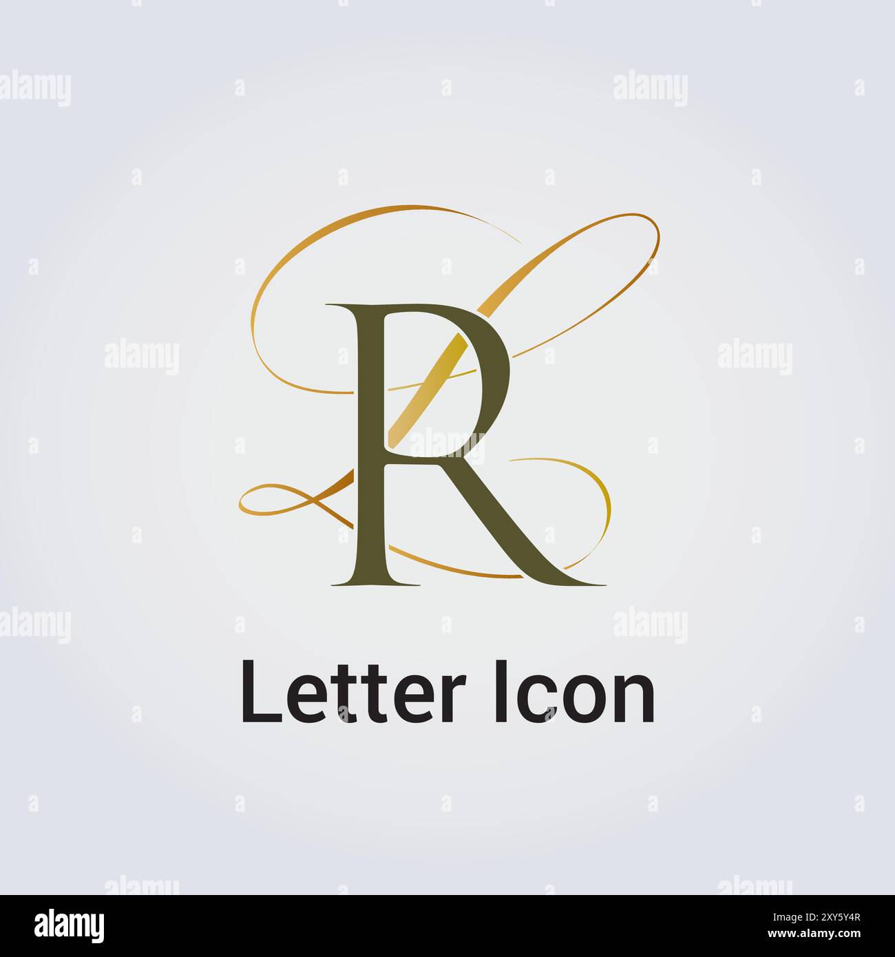 Letter R and L Icons, Initials, Monogram, Logo for Corporate Business ...