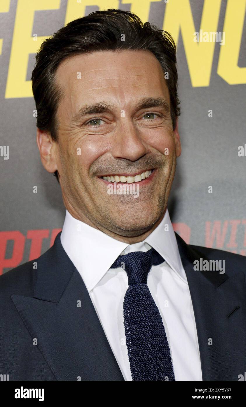 Jon Hamm at the Los Angeles premiere of 'Keeping Up With The Joneses ...