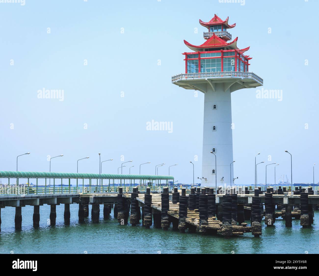 Lighthouse, viewpoint of the island and sea from is a famous ...