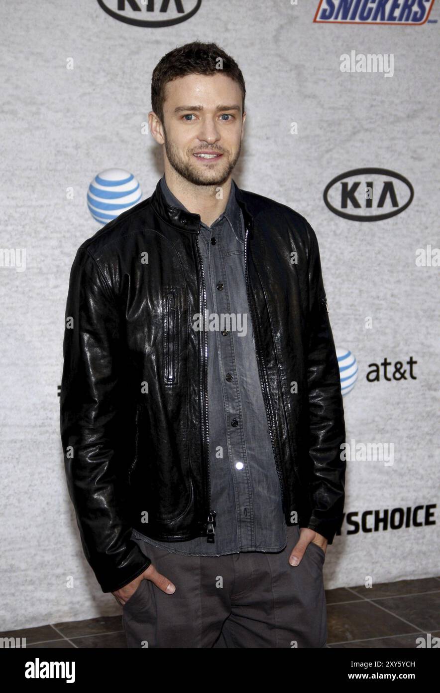 Justin Timberlake at the 2011 Spike TV's Guys Choice Awards held at the ...