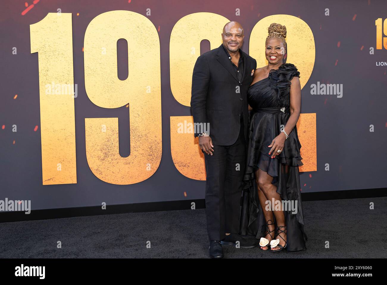 Los Angeles, USA. 27th Aug, 2024. Michael Beasley and Deena Beasley ...