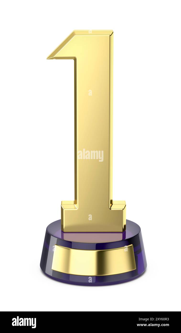 Glass trophy one hi-res stock photography and images - Alamy