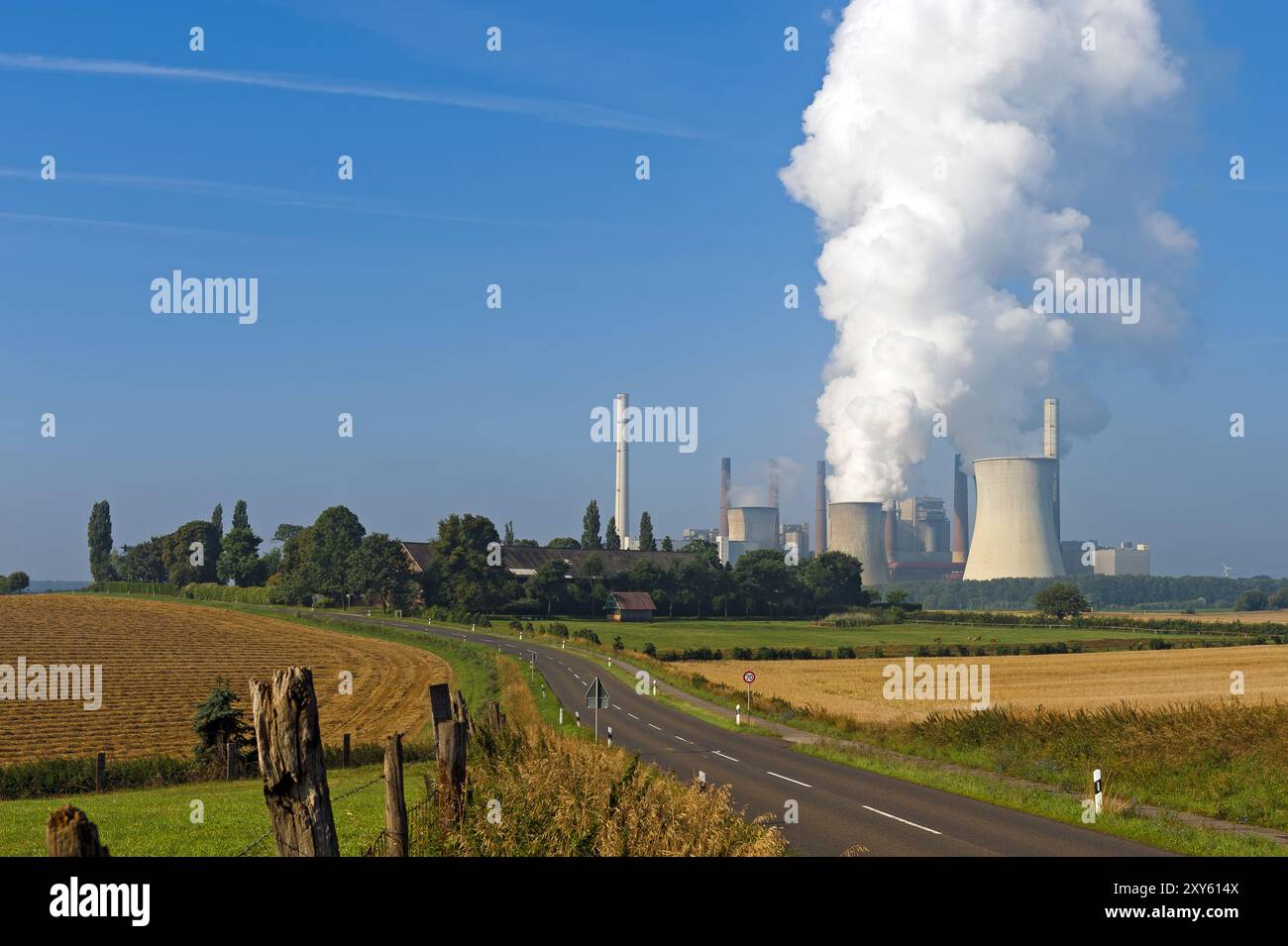 Landscape in the Rhenish coalfield Stock Photo - Alamy