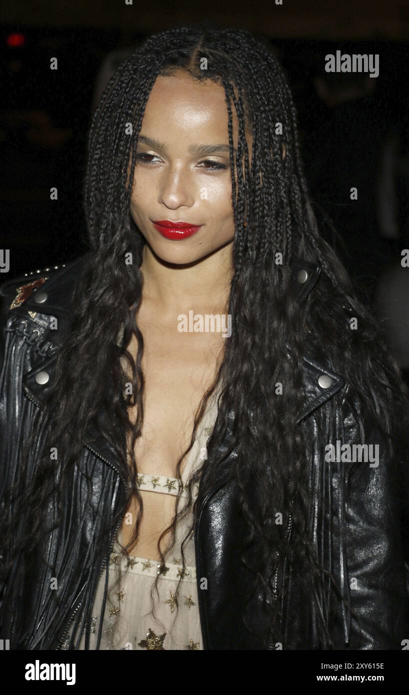 Zoe Kravitz at Zoe Kravitz celebrates her new role with Yves Saint ...