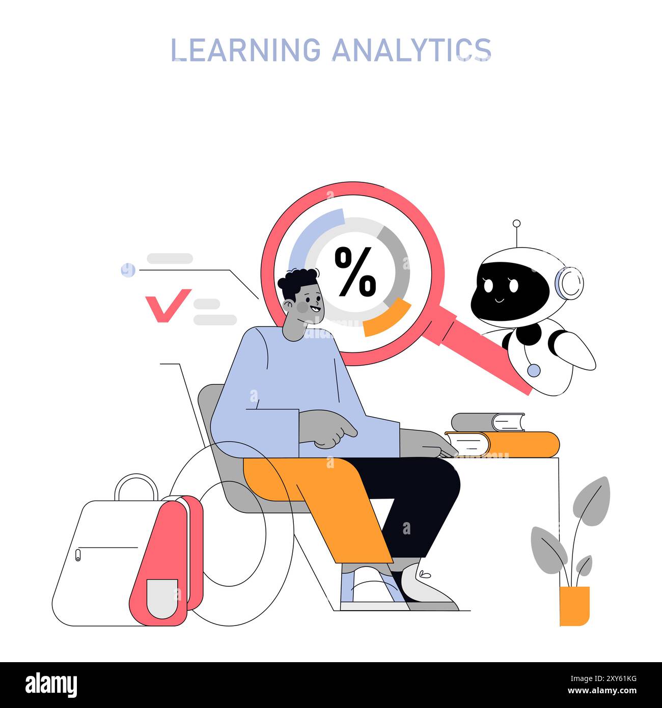 Student driven engagement Stock Vector Images - Alamy