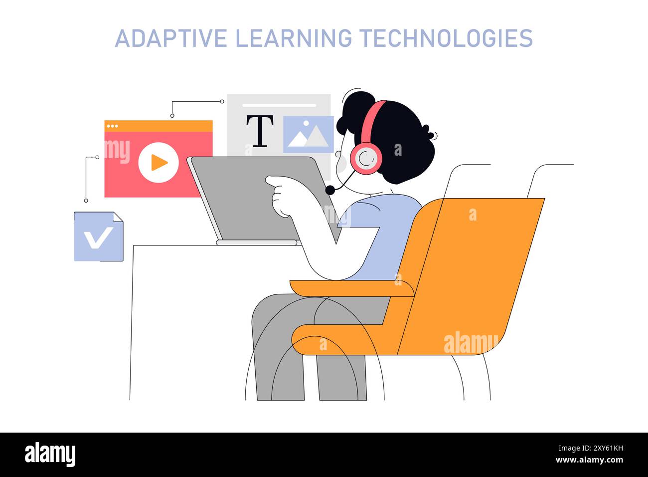 Adaptive technology student hi-res stock photography and images - Alamy