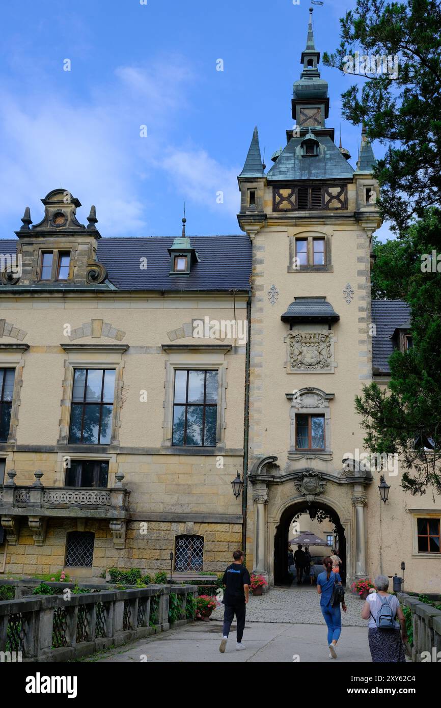 Zamek Kliczkow, Kliczkow Castle, Lower Silesia, Poland Stock Photo - Alamy
