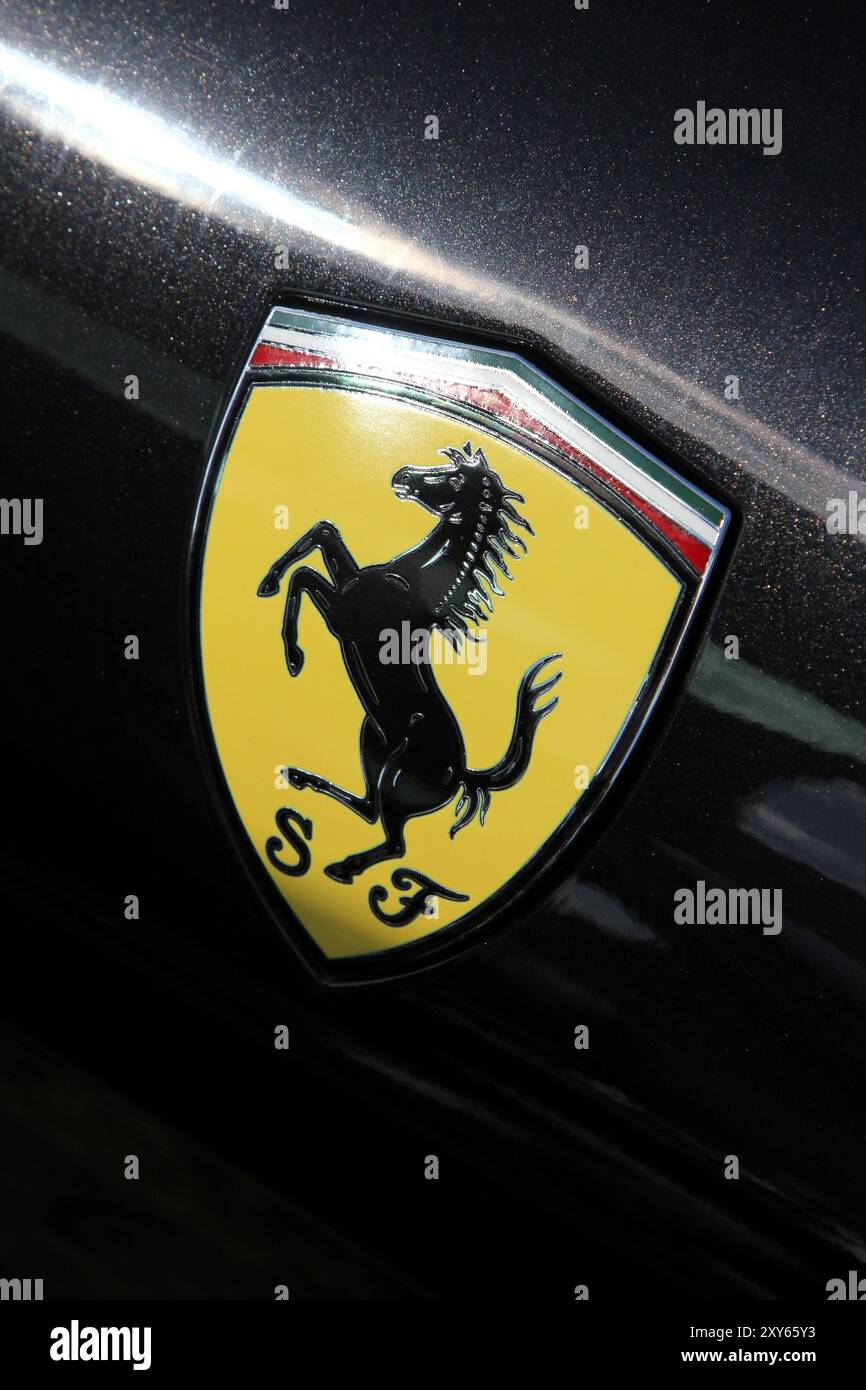 Stylised Photos of a Ferrari Supercar Stock Photo - Alamy