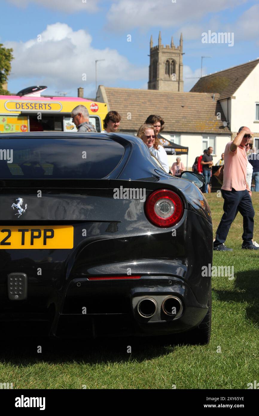 Stylised Photos of a Ferrari Supercar Stock Photo - Alamy