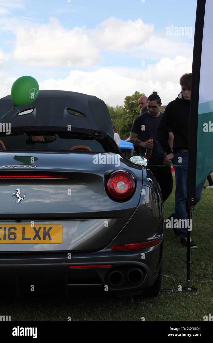Stylised Photos of a Ferrari Supercar Stock Photo - Alamy