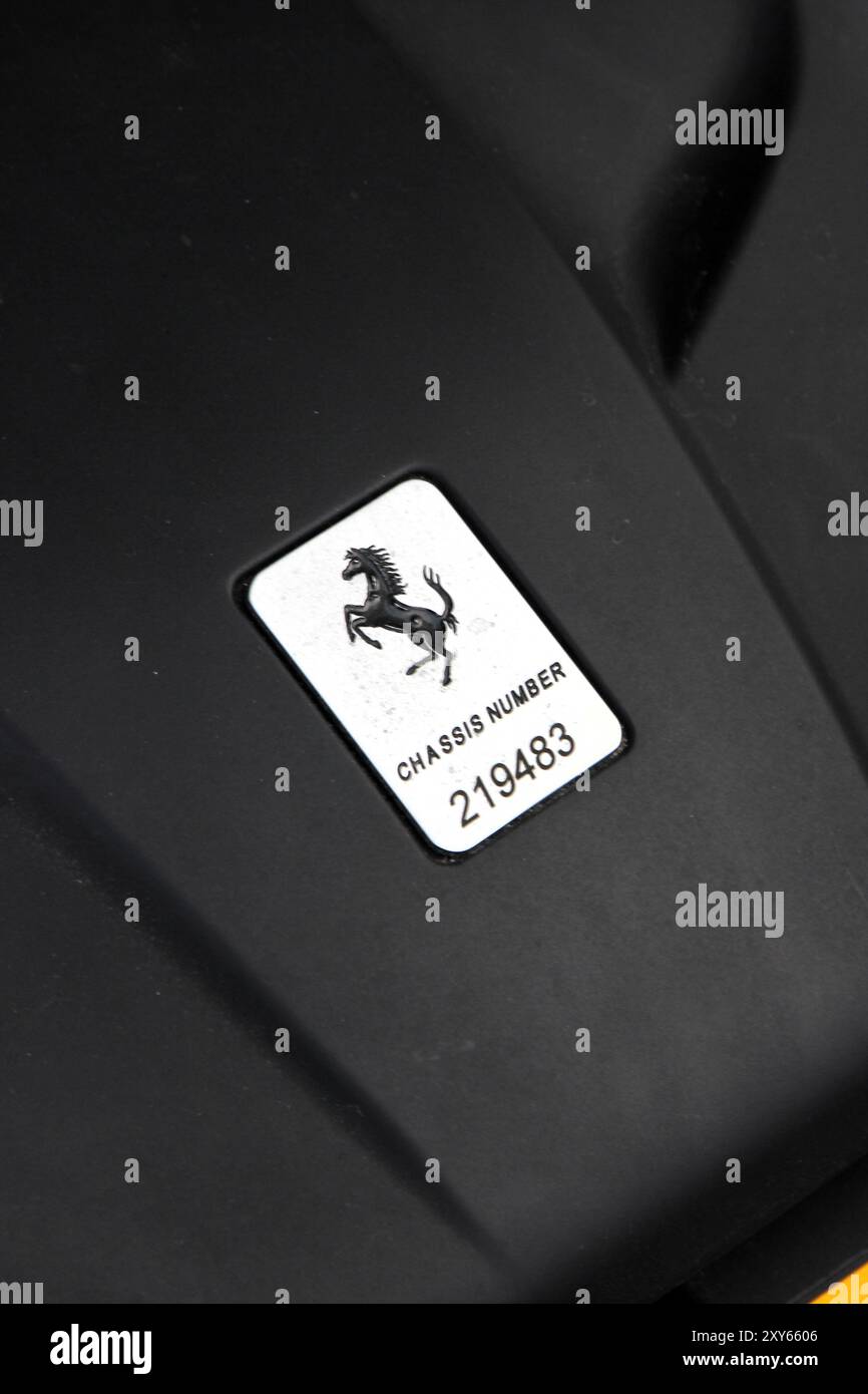 Stylised Photos of a Ferrari Supercar Stock Photo - Alamy