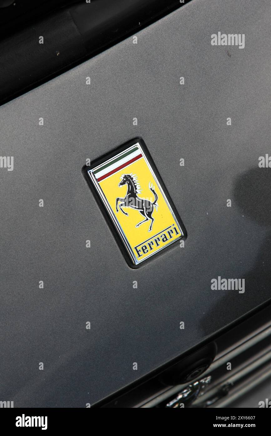 Stylised Photos of a Ferrari Supercar Stock Photo - Alamy