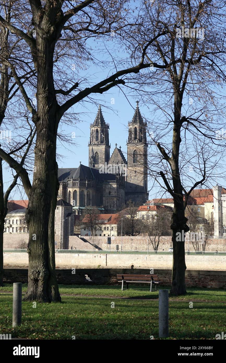 Magdeburg Cathedral, the city's landmark Stock Photo - Alamy