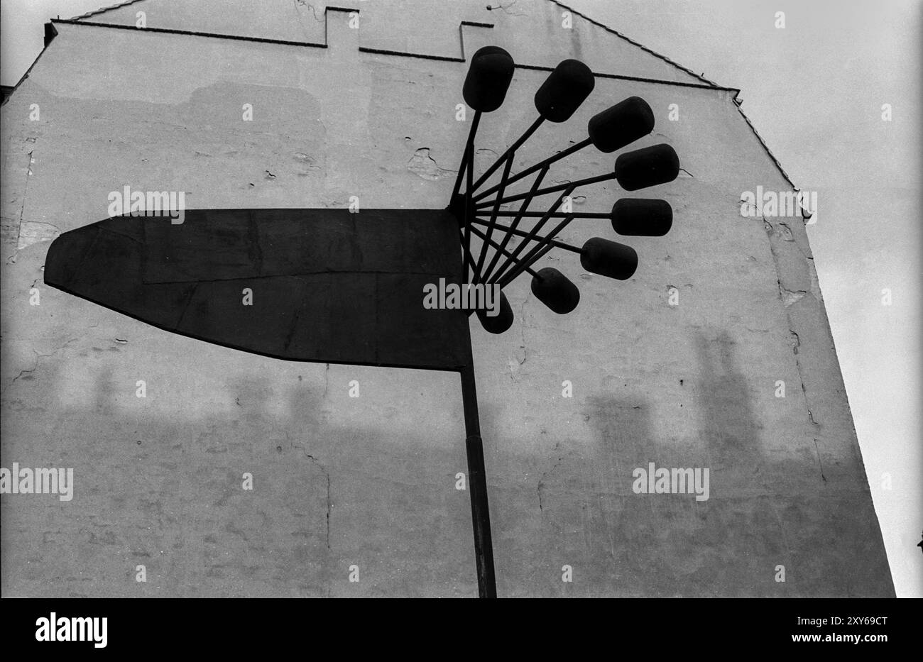 Germany saxony construction wind Black and White Stock Photos & Images ...