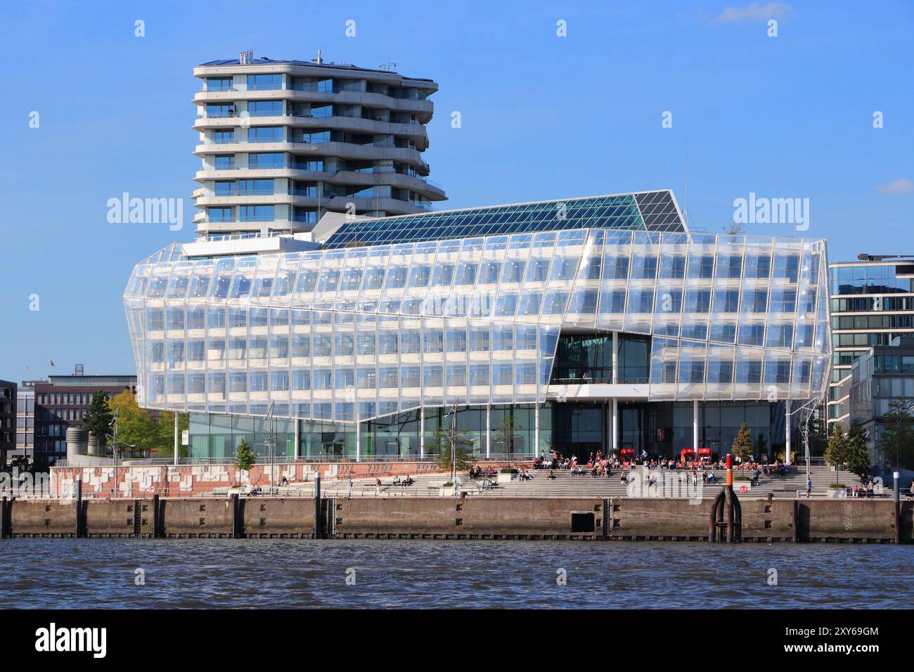 HAMBURG, GERMANY - AUGUST 28, 2014: Unilever Germany headquarters in ...