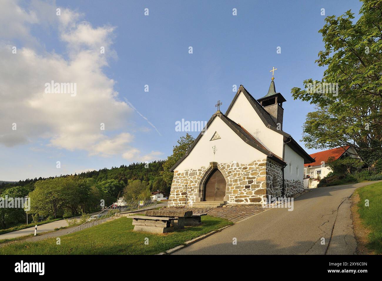 Waldhaeuser, Filial Church of St. Maria im Wald, Church in Bavaria ...