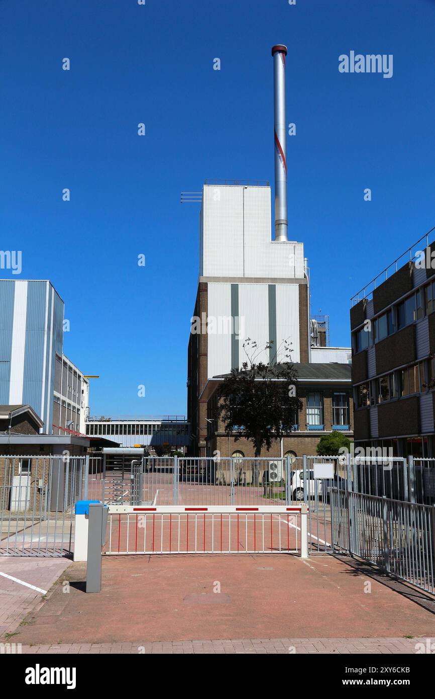 Cocoa factory - generic food processing plant in the Netherlands Stock ...