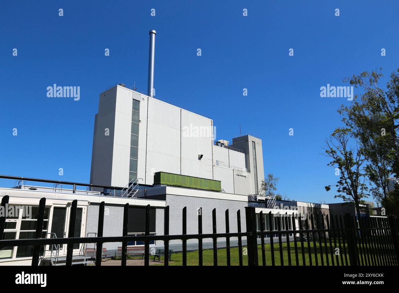 Cocoa factory - generic food processing plant in the Netherlands Stock ...