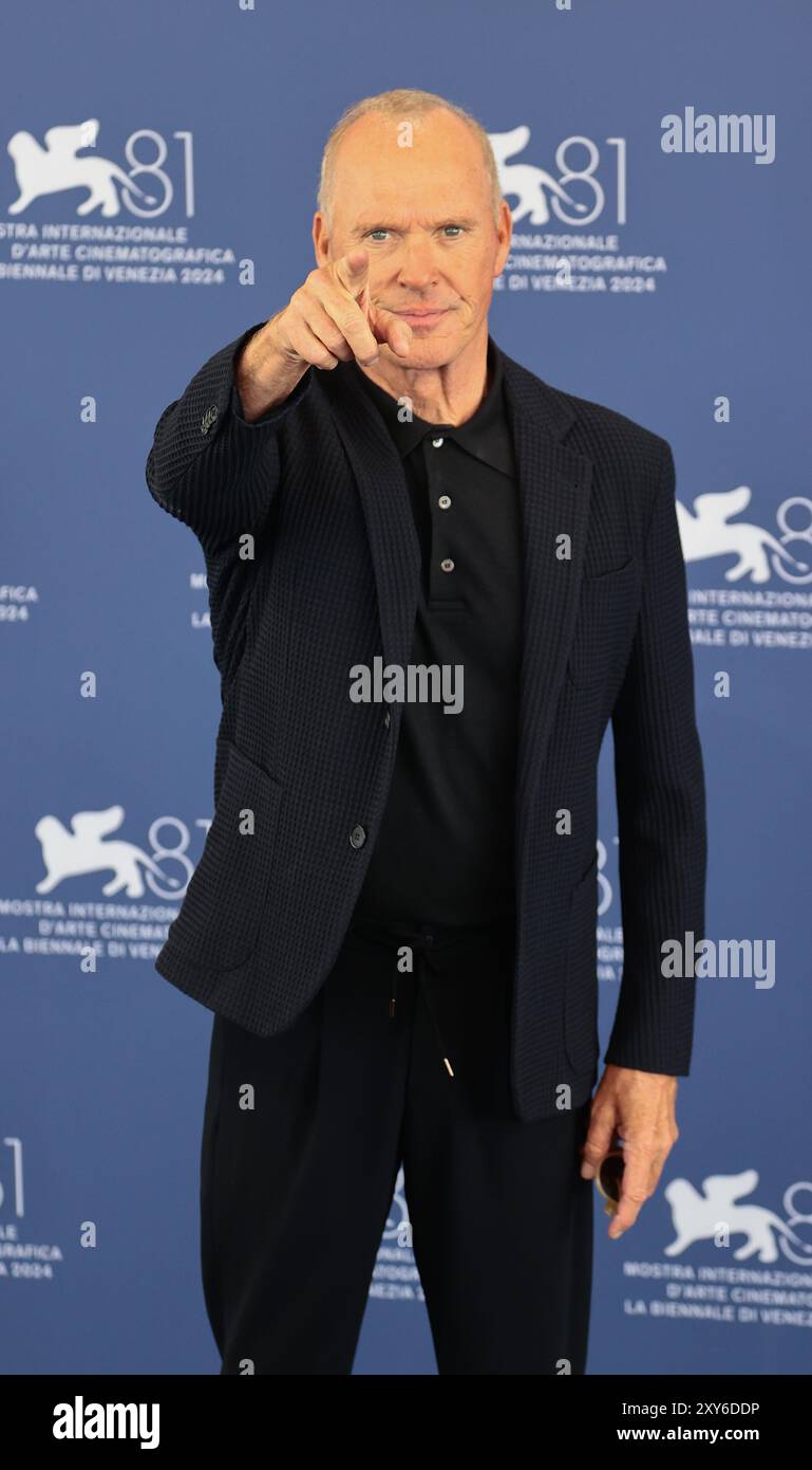 VENICE, ITALY - AUGUST 28: Michael Keaton attends a photocall for the ...