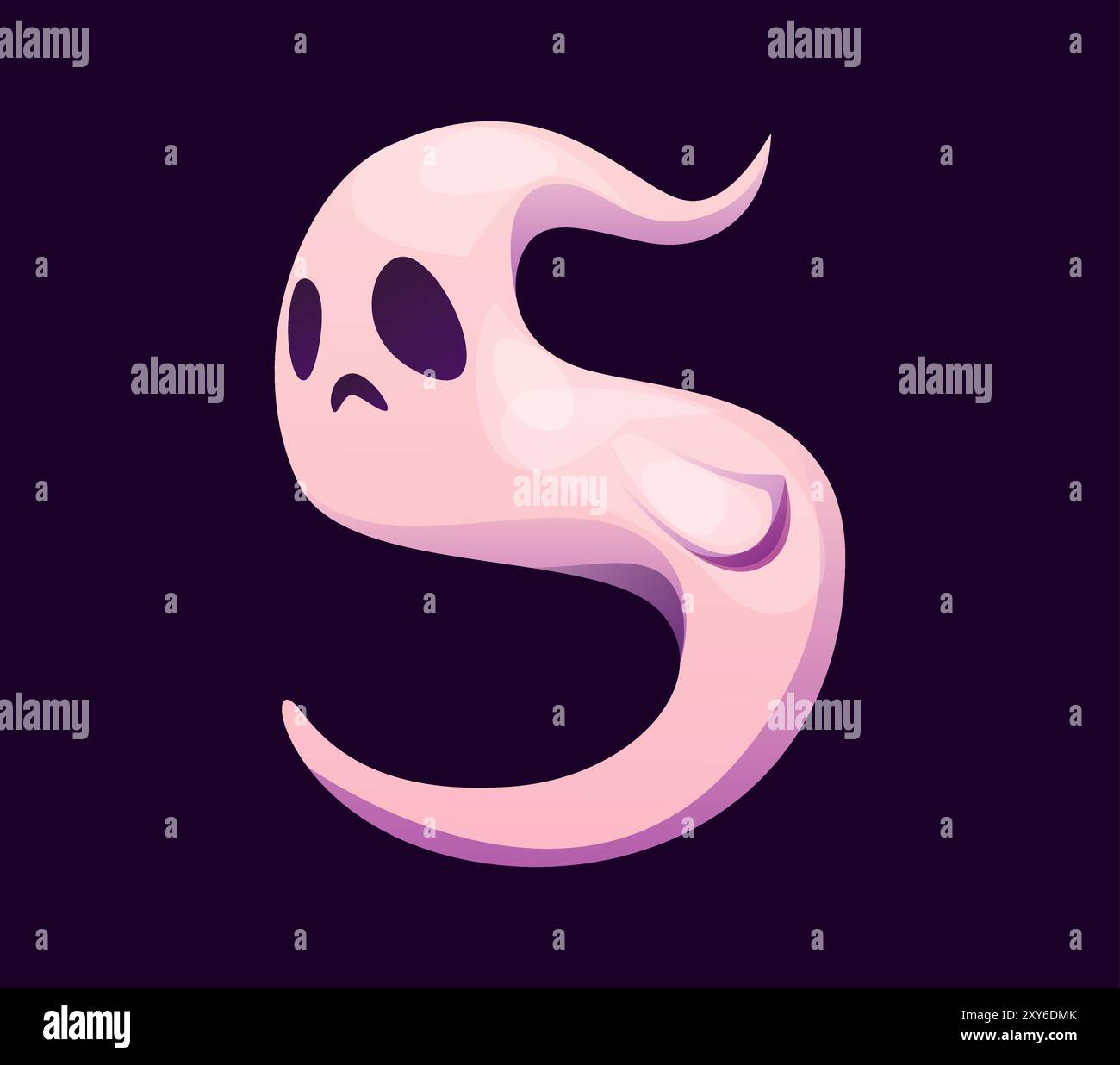 Number five Halloween font, cartoon evil type, funny scary typeface ...