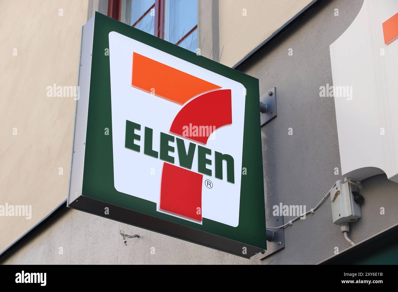 STOCKHOLM, SWEDEN - AUGUST 24, 2018: 7-Eleven convenience store in ...