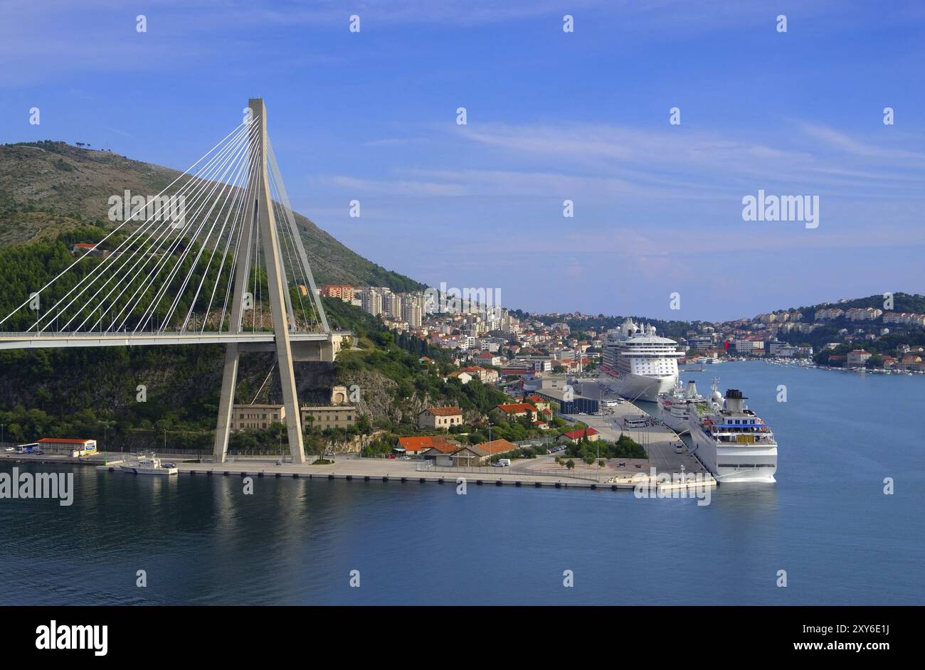 Dubrovnik Bridge, Dubrovnik bridge 11 Stock Photo - Alamy
