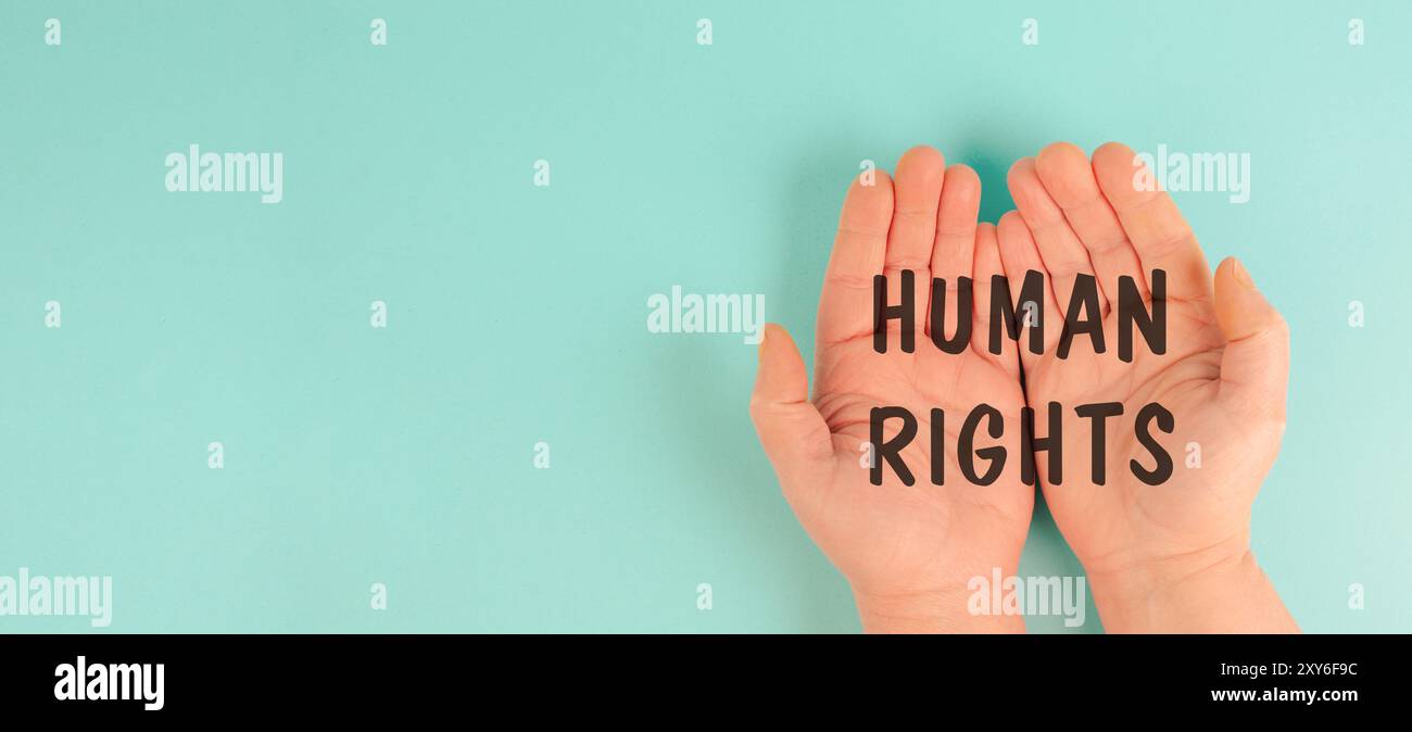 Human rights, equality, diversity, justice and hope concept, respect ...