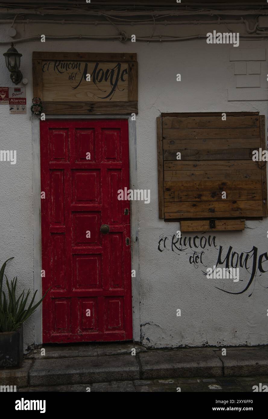 Door, urban, street view, Spain, Europe Stock Photo - Alamy