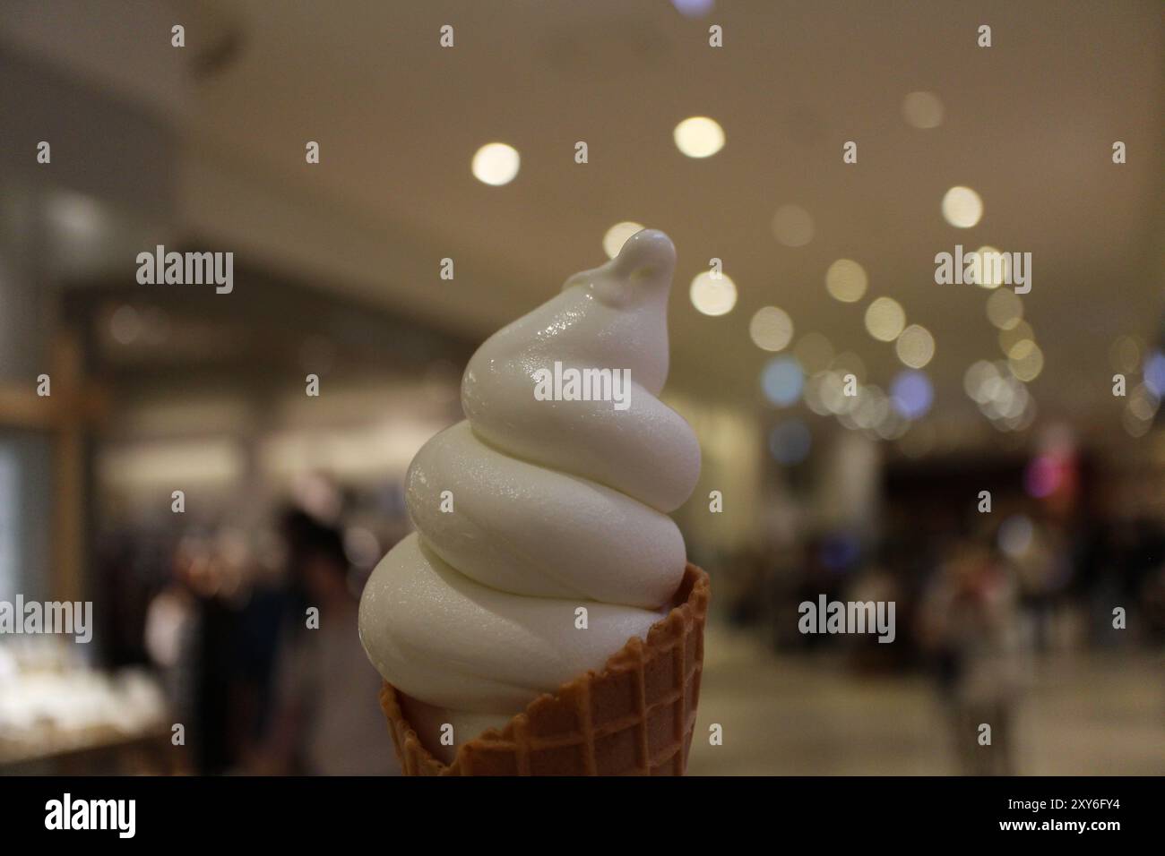 Soft serve ice cream in Tokyo, Japan Stock Photo - Alamy
