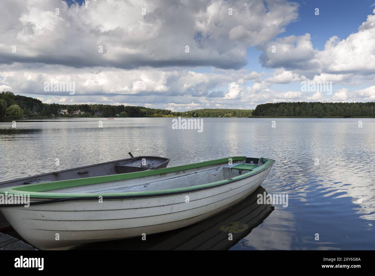 Oberpfuhl Lake in the Uckermark, Germany, Europe Stock Photo - Alamy