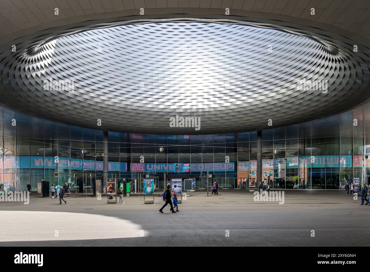 Messe Basel, an inspired tram interchange station within Exhibition ...