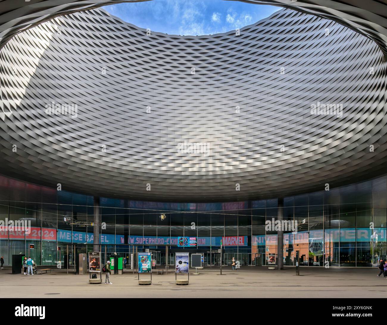 Messe Basel, an inspired tram interchange station within Exhibition ...