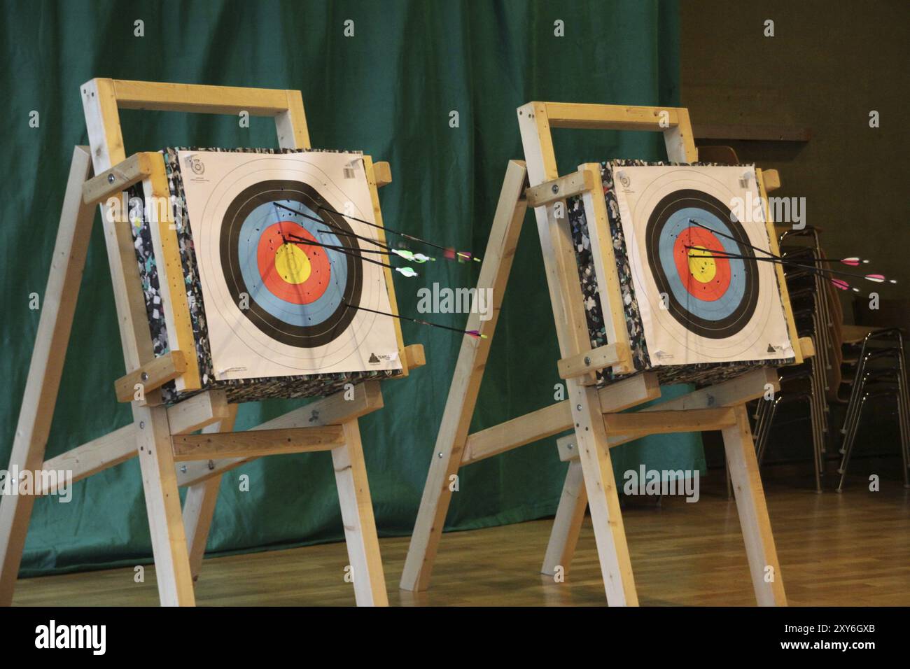 Archery targets nobody hi-res stock photography and images - Alamy