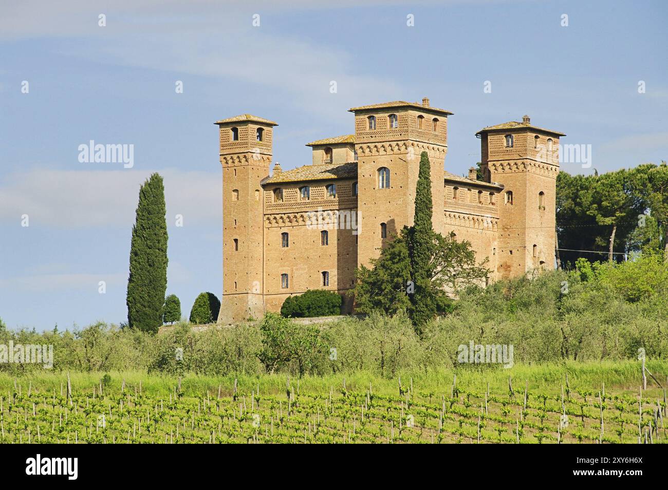 Castle of the Four Towers 04 Stock Photo - Alamy