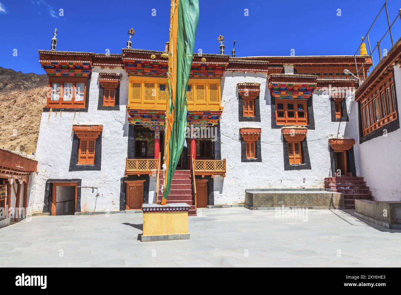 Likir Monastery IN LEH, Ladakh Region, India, Asia Stock Photo - Alamy