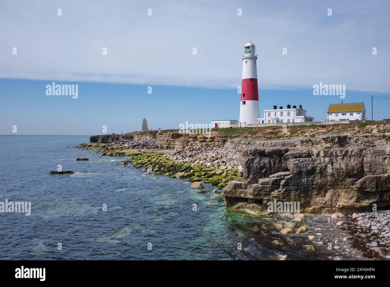 Portland Bill Lighthouse Stock Photo - Alamy