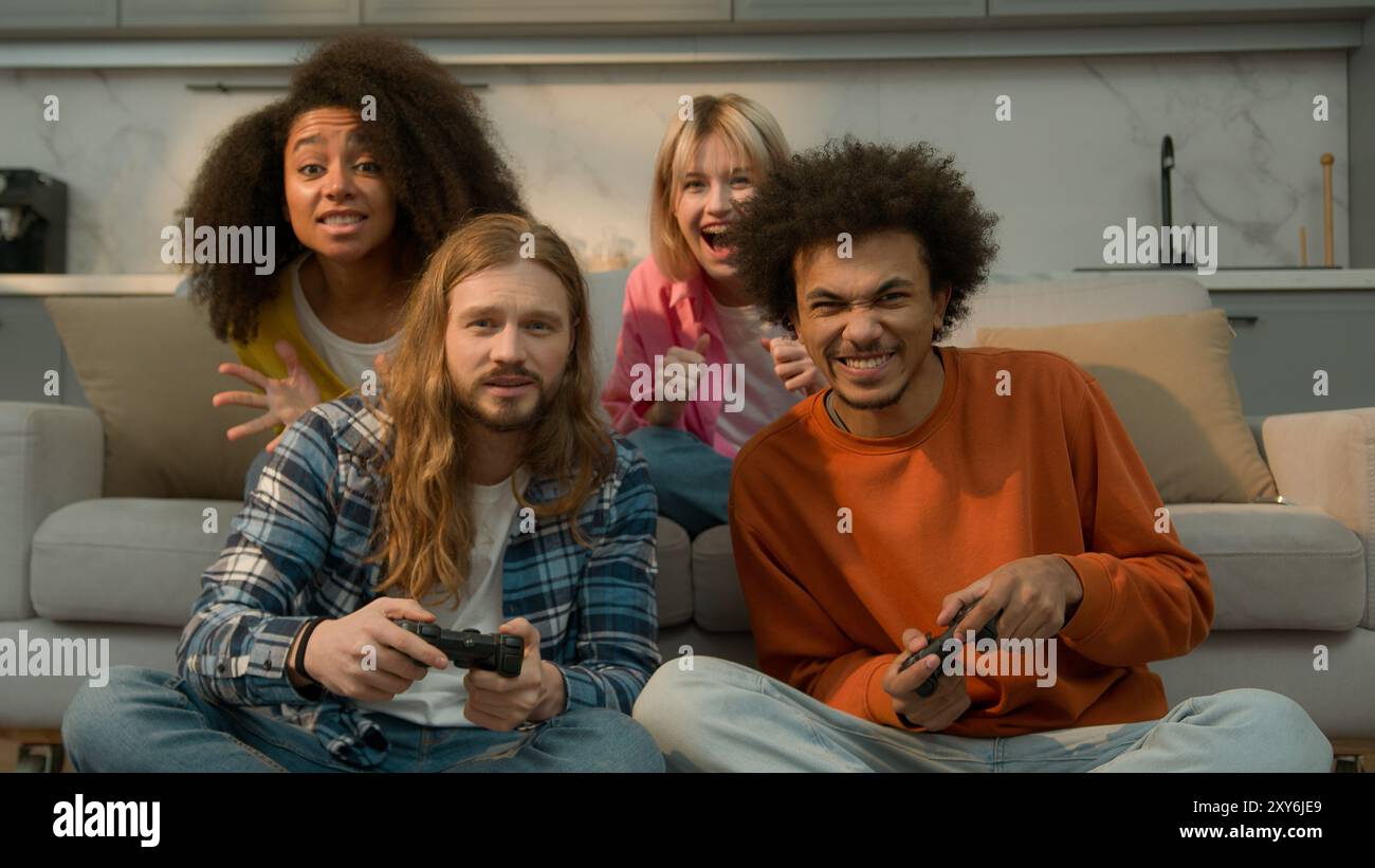 Multiracial diversity people friends together fun joy entertainment ...