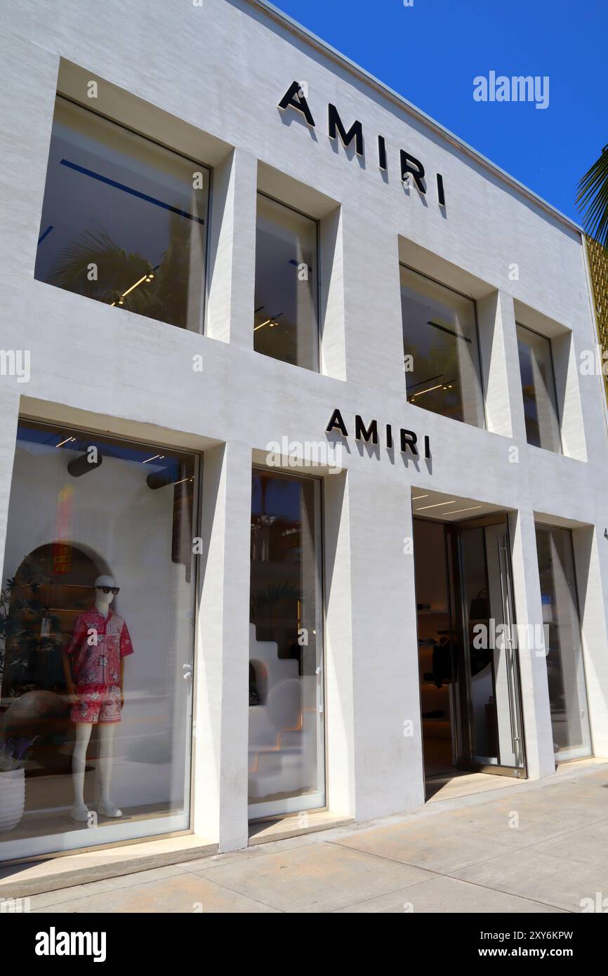 Amiri designer label hi-res stock photography and images - Alamy