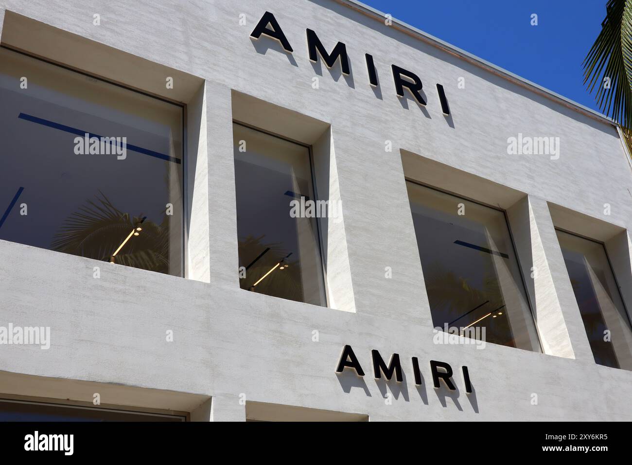 Beverly Hills, California: AMIRI fashion store on Rodeo Drive, Beverly ...