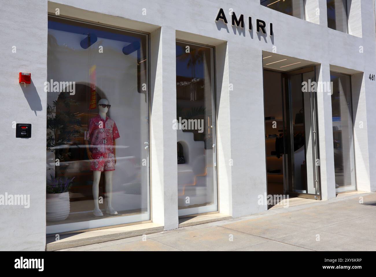 Beverly Hills, California: AMIRI fashion store on Rodeo Drive, Beverly ...