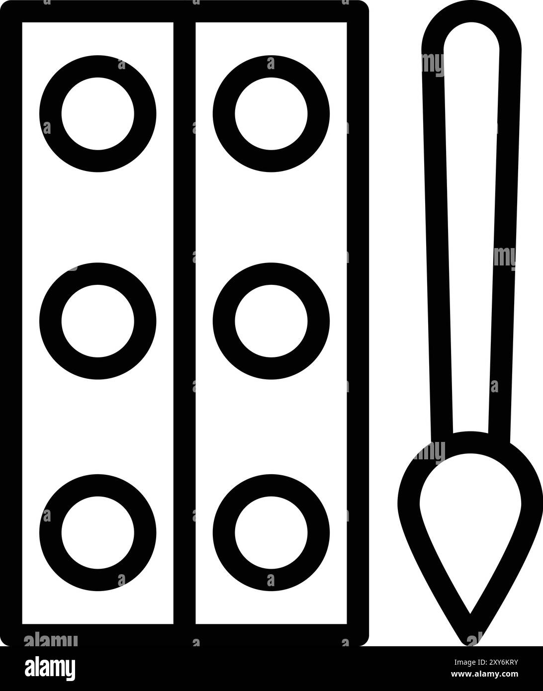 Education editable line icons Cut Out Stock Images & Pictures - Alamy