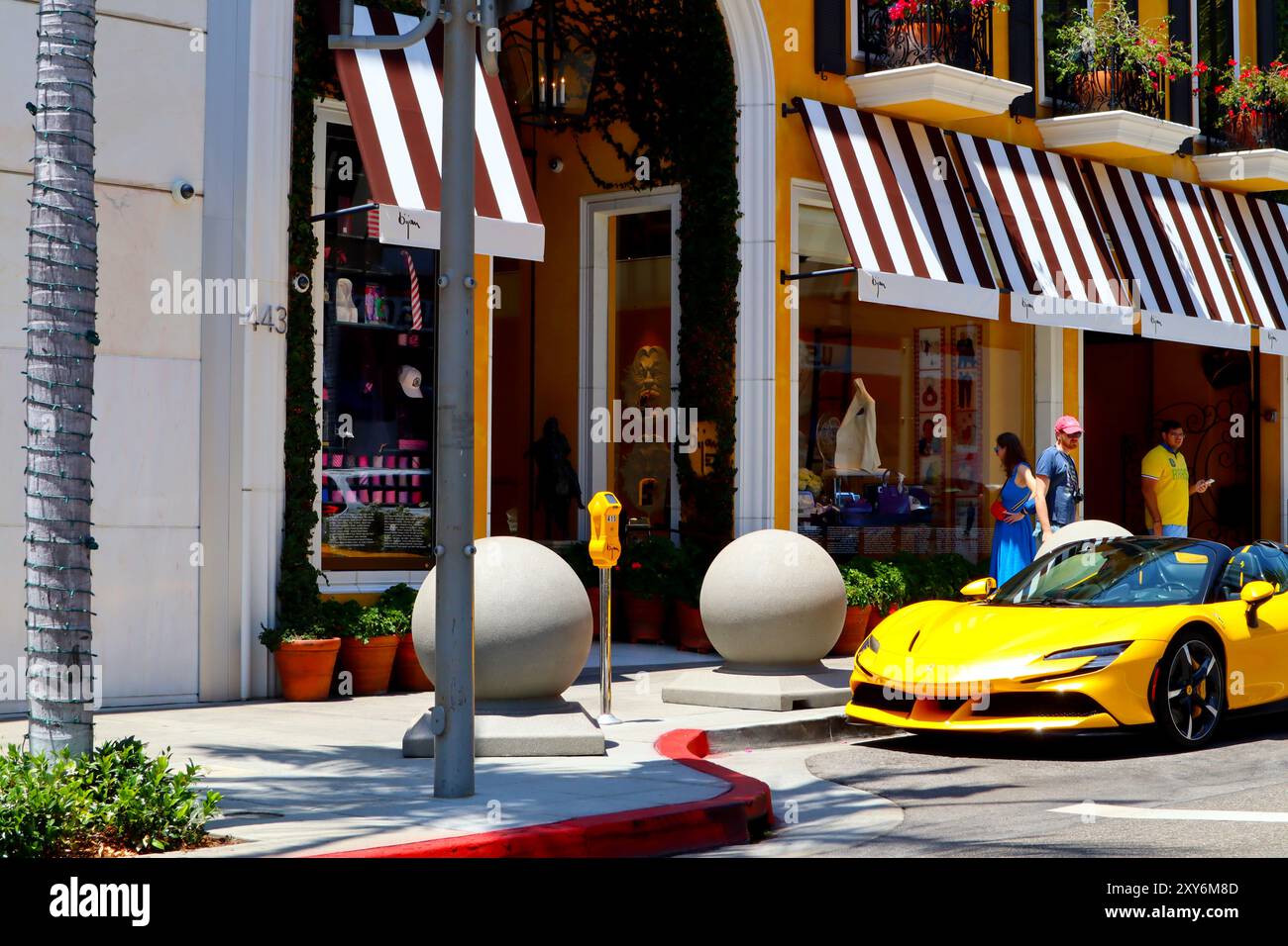 Beverly Hills, California: HOUSE OF BIJAN fashion store on Rodeo Drive ...